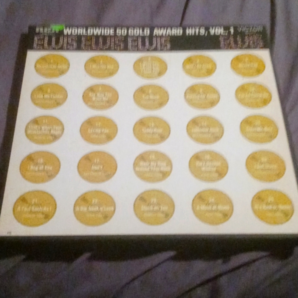 Elvis Presley (Rca) Worldwide 50 Gold Award Hits - Gem